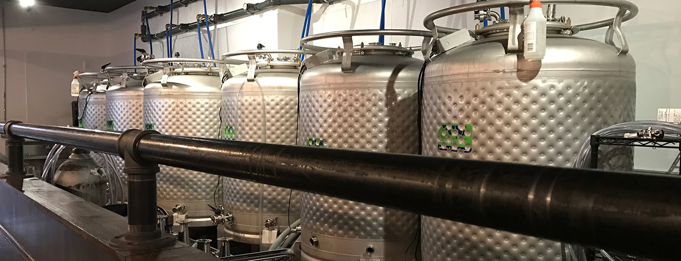 Old Brewery Tanks